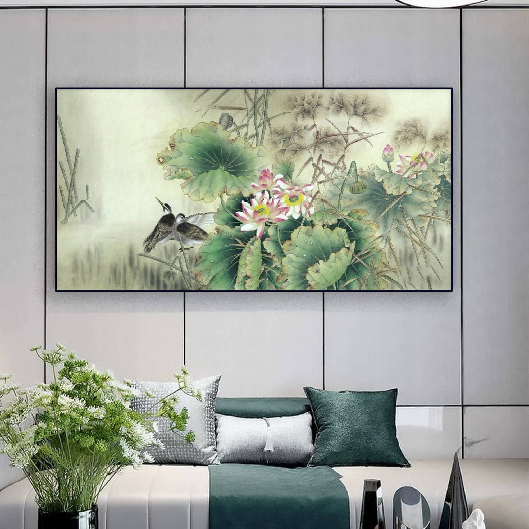 Modern Chinese Art Flower