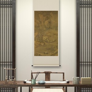 Snow Clearing on Cold Mountain/ Northern Song Dynasty /guo Xi, Antique ...