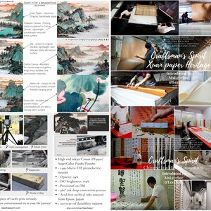 Five Sacred Mountains, Tallest Peak Mount Tai Painting, Extra Large ...