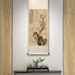 Magnolia Blossoms, Minimal Freehand Magnolia Flower Painting, Vertical ...