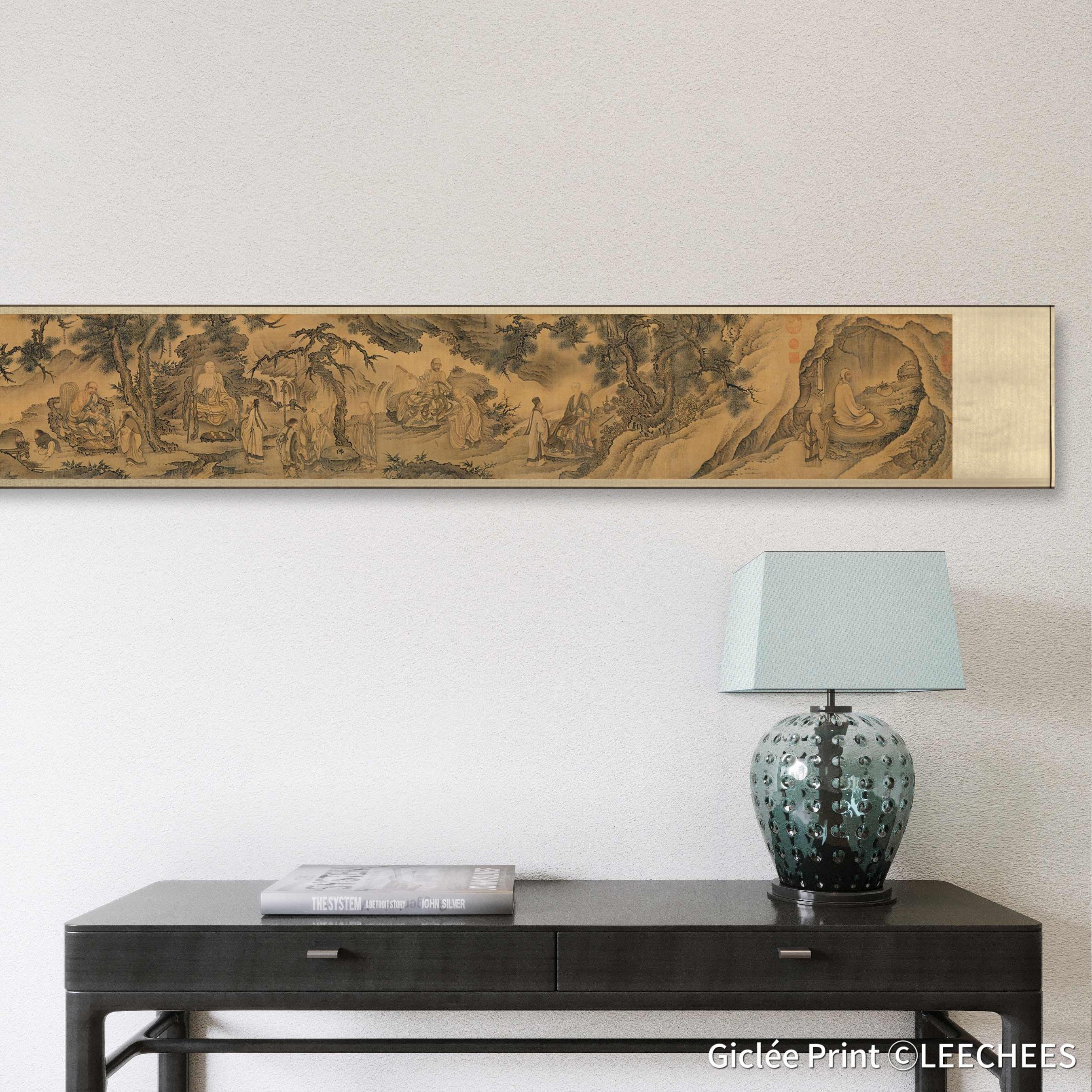 Dharma to Huineng: Six Generations of Patriarchs, Religious Painting ...