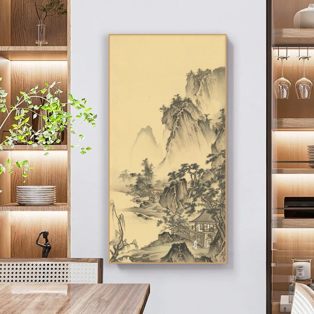 Reproduction of Ma Yuan From Northern Song Dynasty, Ink on Silk ...