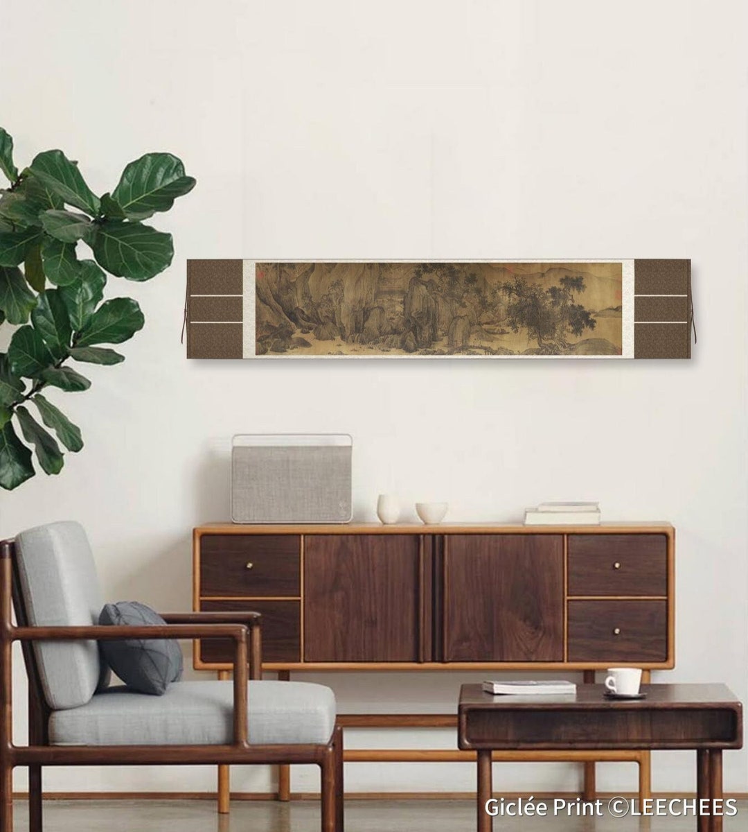 Literati Gathering in Water Pavilion, by Jiang Can, Chinese Song ...