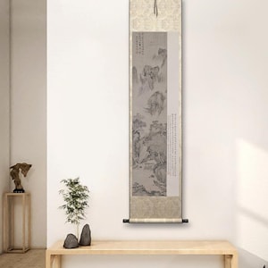 Chinese Traditional Silk Hanging Scroll Wall Décor, Ancient Chinese ...