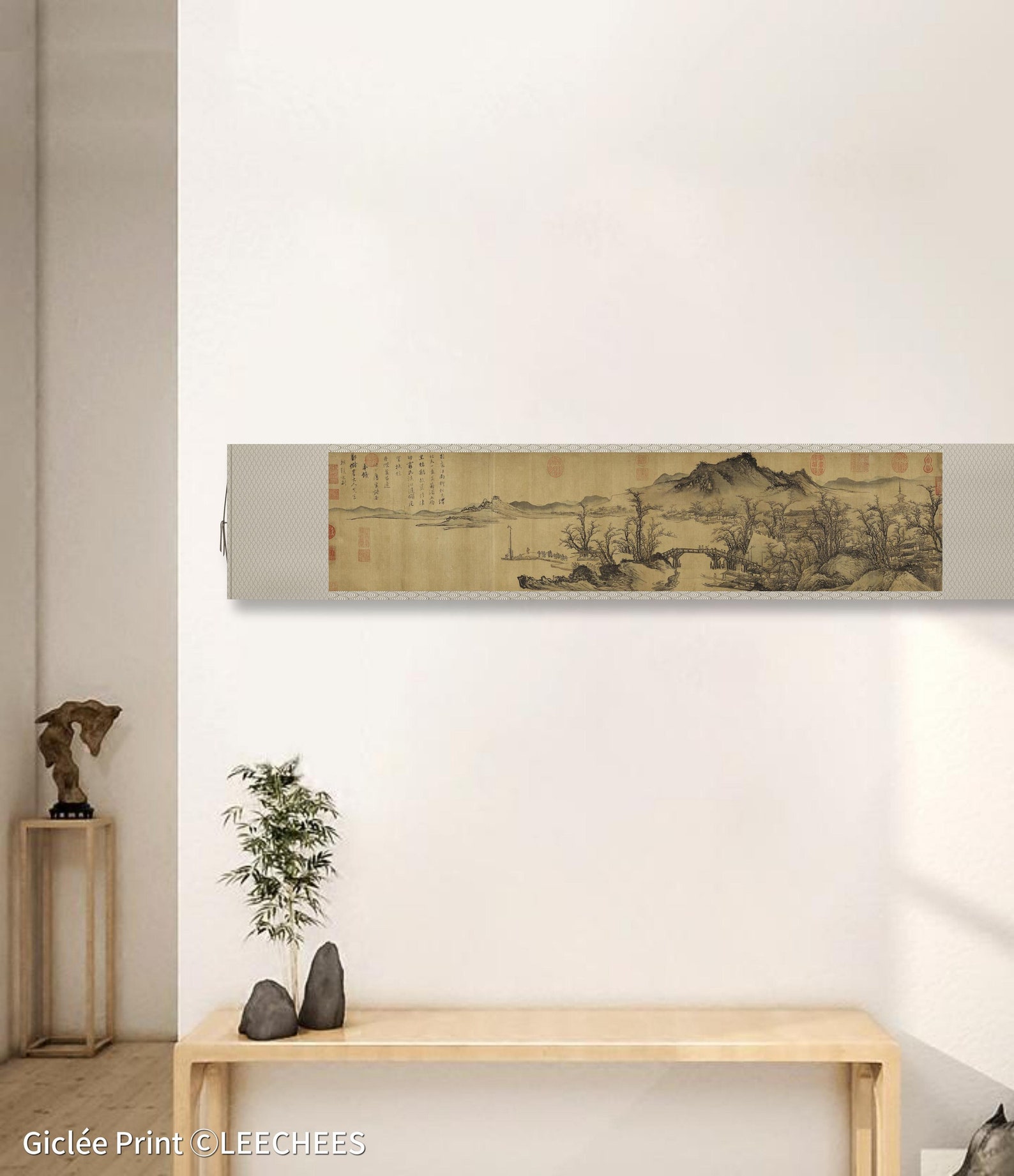 Tang Yin's Farewell at Jin Chang, Ancient Chinese Painting Replica ...