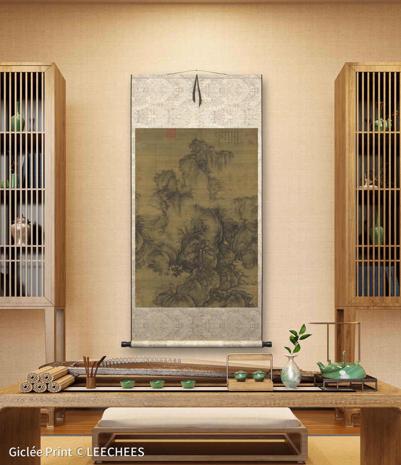 Early Spring/ Northern Song Dynasty /guo Xi, Antique Chinese Landscape ...