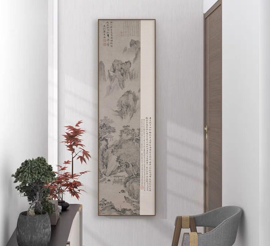 Chinese Traditional Silk Hanging Scroll Wall Décor, Ancient Chinese ...