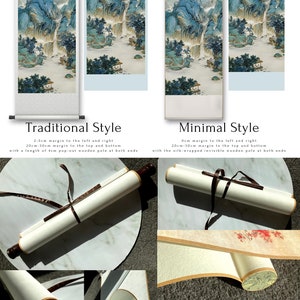 Layered Rocks and Clusters of Trees, Ju Ran's Masterpiece, Chinese ...