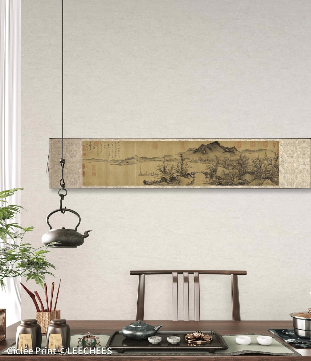 Tang Yin's Farewell at Jin Chang, Ancient Chinese Painting Replica ...