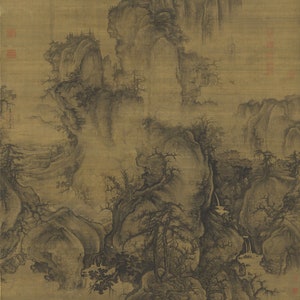 Early Spring/ Northern Song Dynasty /guo Xi, Antique Chinese Landscape ...