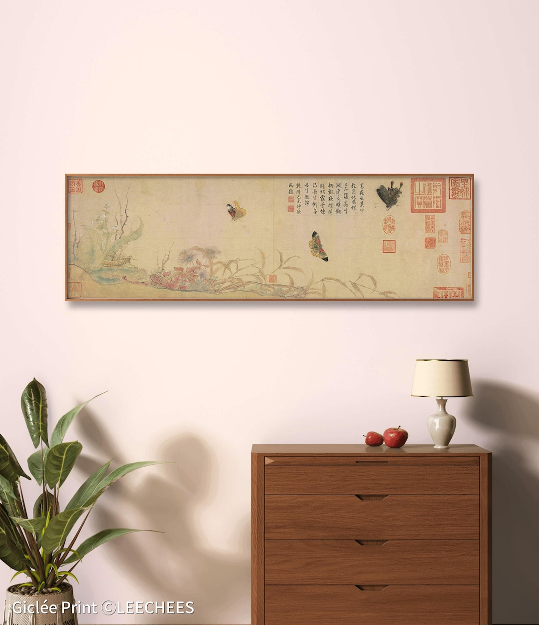 Gongbi Brush Painting of Butterflies, Chinese Traditional Bird and ...