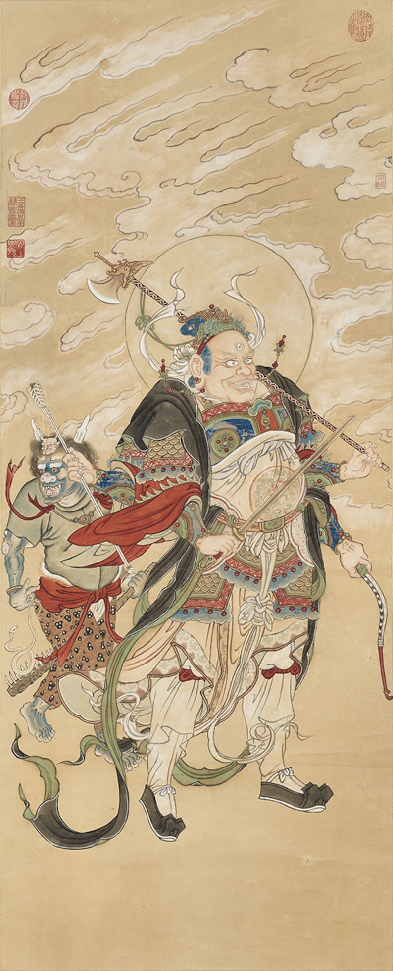 Erlang Shen, Deity in Chinese Mythology and Folklore, a Martial Figure ...