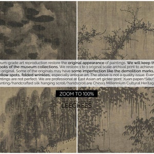 Stream Mountain Lanruo Temple, Ju Ran's Masterpiece, Chinese Antique ...