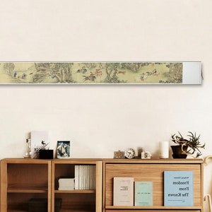 Autumn Hunting Scene by Qiu Ying, Chinese Meticulous Painting, Antique ...