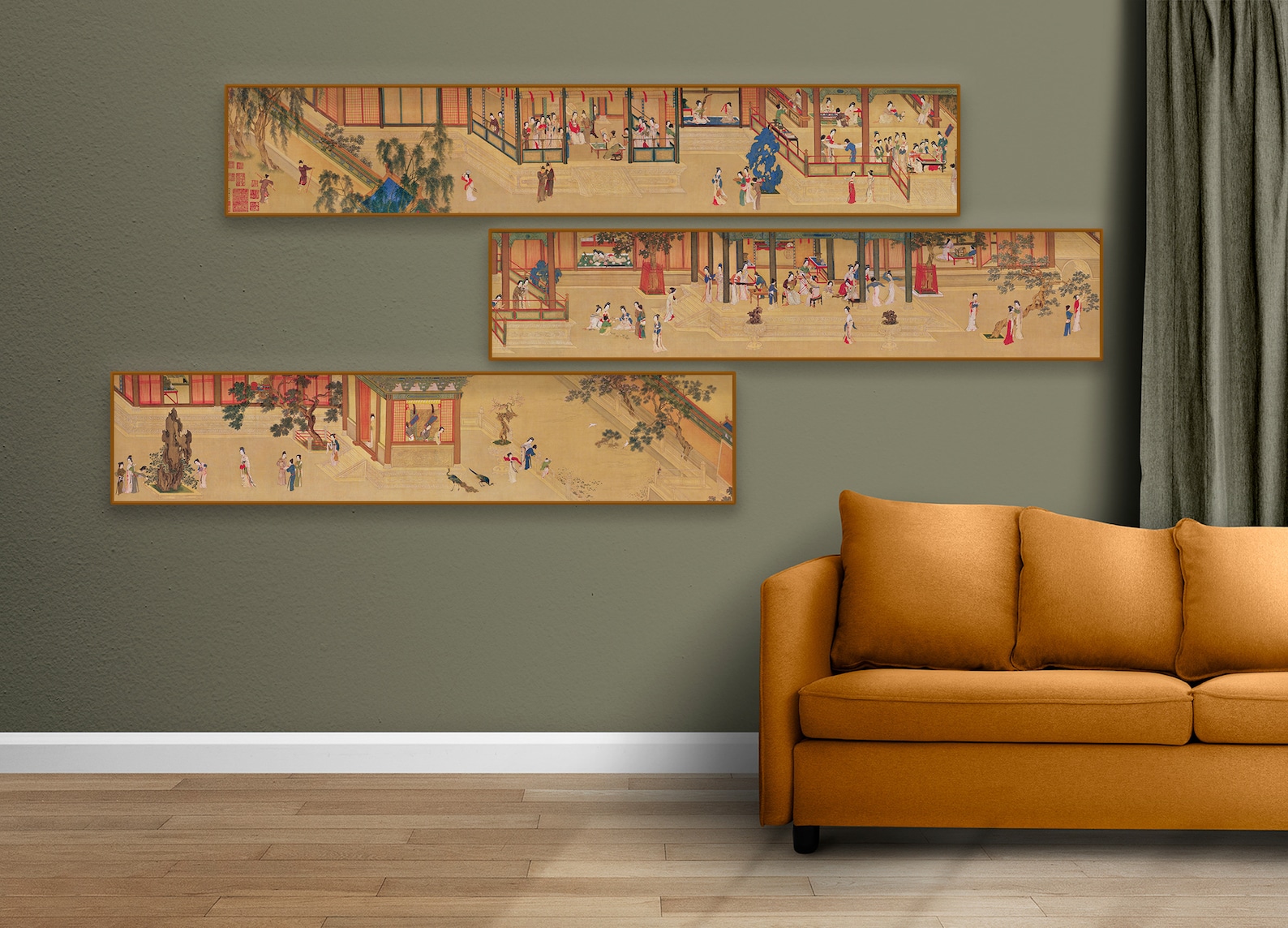 Spring Morning in the Han Palace, by Qiu Ying, One of “ten Great ...