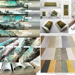 Japanese Mountain Landscape Painting, Giclee Art Print, Minimal East ...