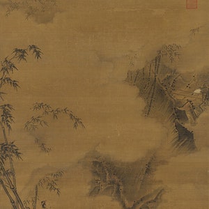 Ancient Chinese Literati Painting, Chinese Antique Landscape Painting ...