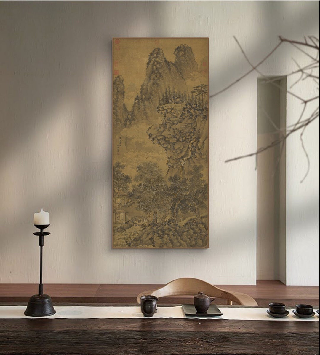 Summer Trees Casting Shade, Xie Shichen, Song Dynasty, 13th Century ...