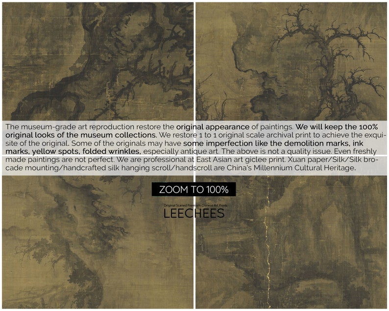 Early Spring/ Northern Song Dynasty /guo Xi, Antique Chinese Landscape ...