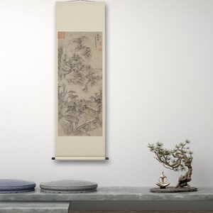 Sword Pavilion, Dramatic Mountain Landscape Painting, Chinese Landscape ...