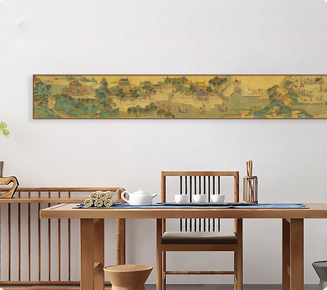 Along the River During the Qingming Festival Painting, Extra Long ...