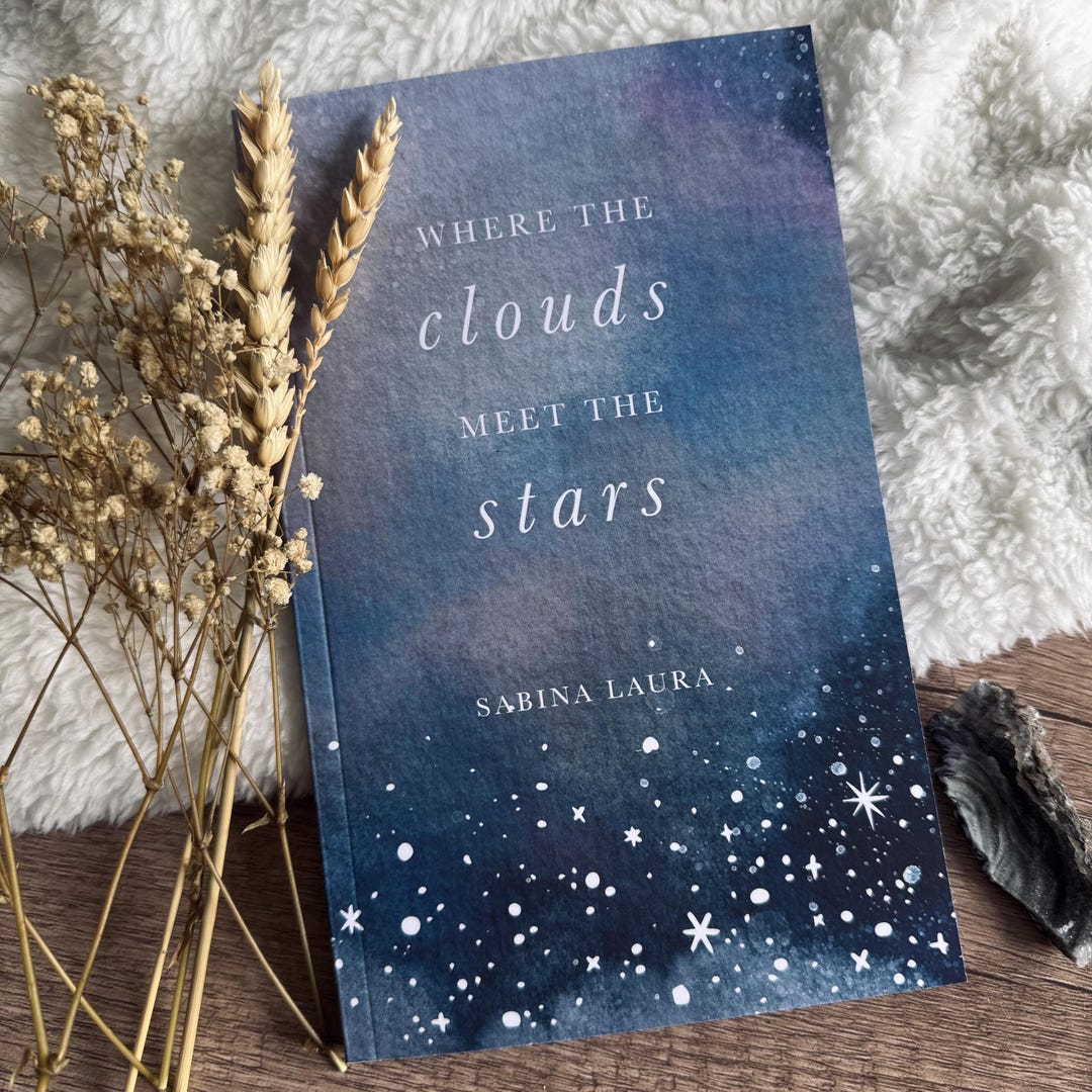 Where the Clouds Meet the Stars - Poetry Book by Sabina Laura - Etsy