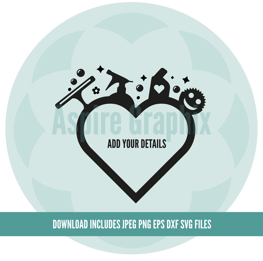 Cleaning Svg, Cleaning Service Logo Svg, Cleaning Cut Files, Files for ...