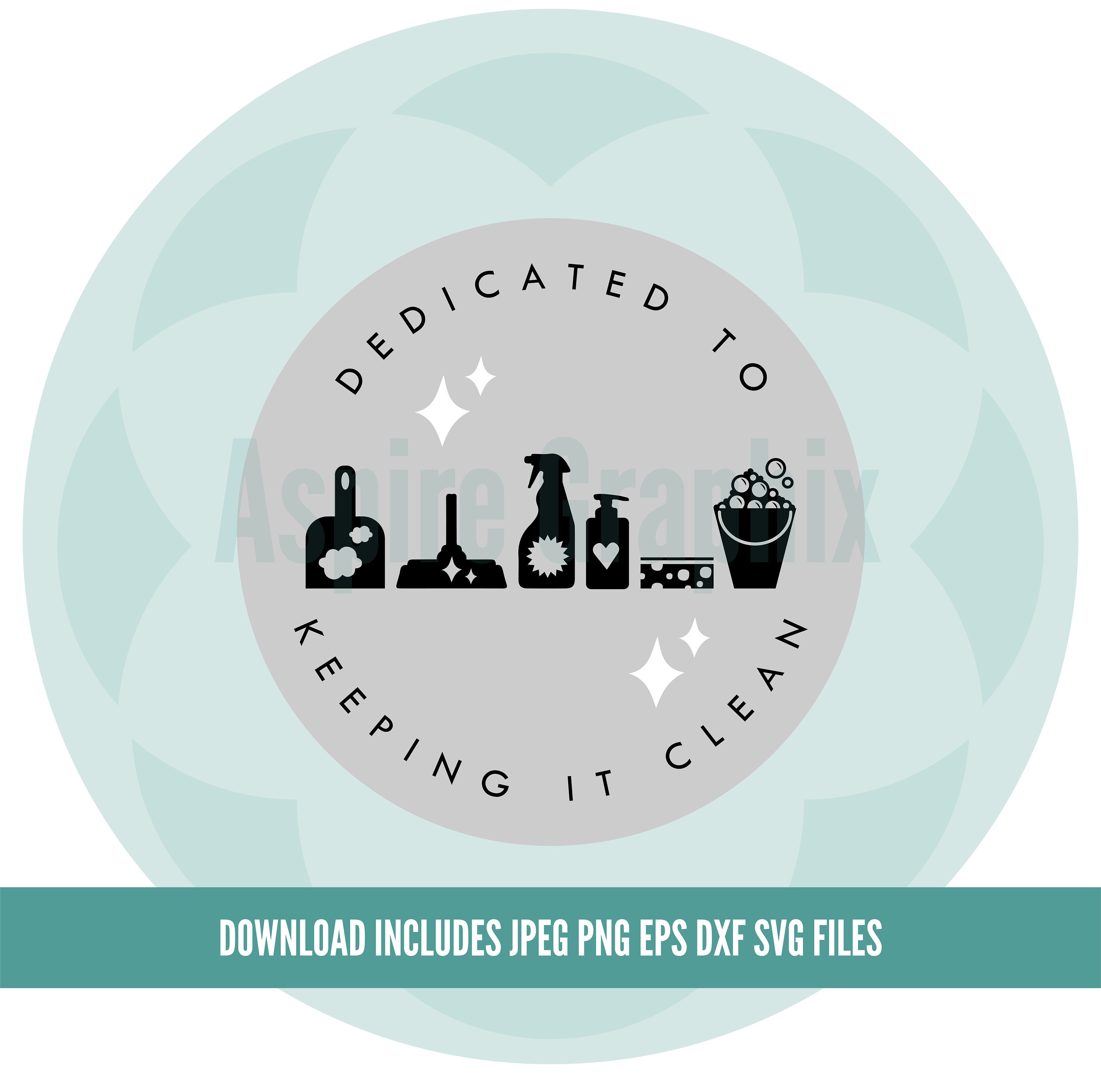 Cleaning Svg, Cleaning Service Logo Svg, Cleaning Cut Files, Files for ...
