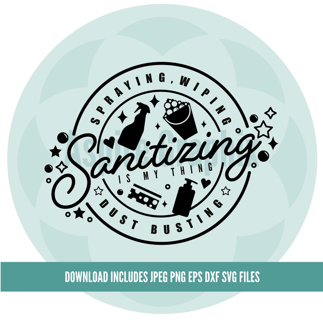 Cleaning Svg, Cleaning Service Logo, Cleaning Cut Files, Files for ...