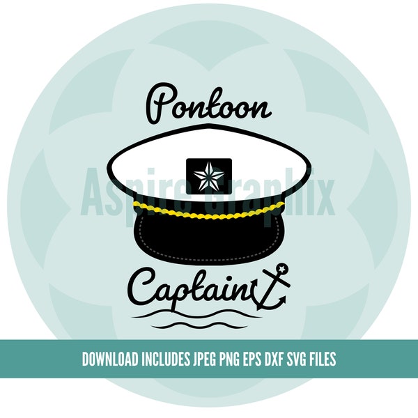Boat Captain Svg - Etsy