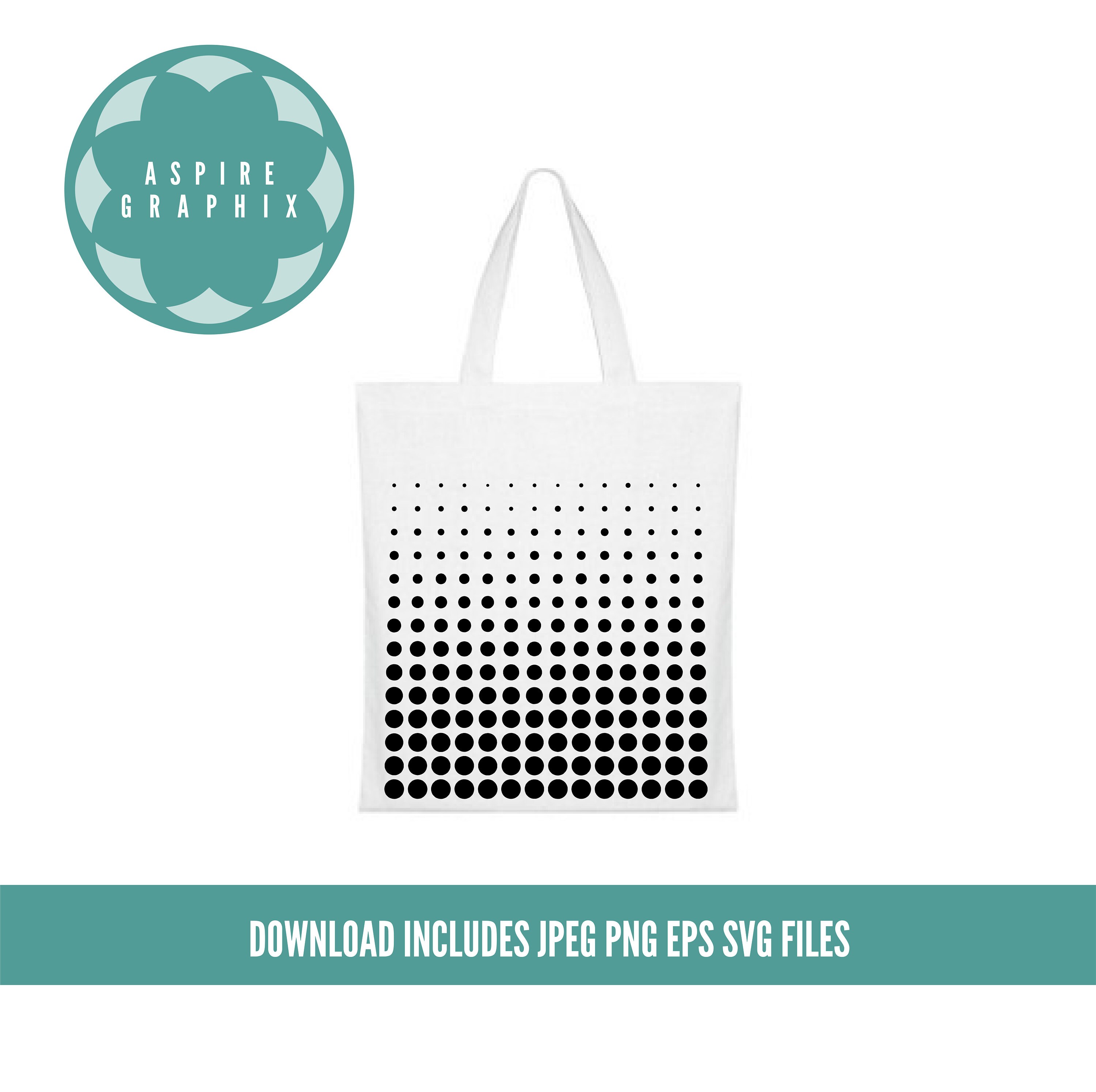 Dots SVG, Half Tone Dots Svg, Ombre Pattern SVG, Polka Dots Svg, Spots ...
