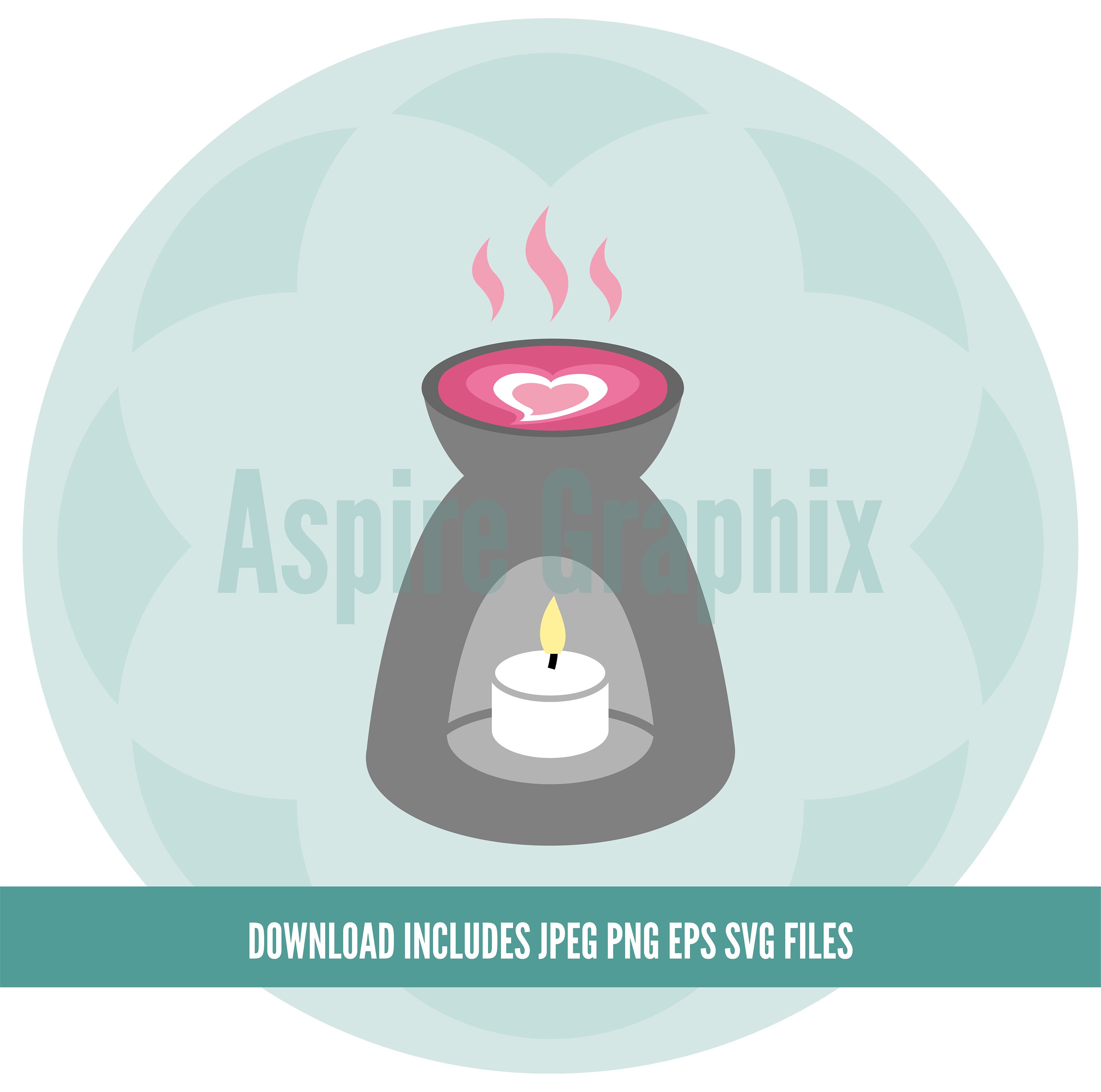 Wax Melt Heart Burner, Wax Melt Burner Svg, Wax Boss Svg, Wax Mom Svg ...