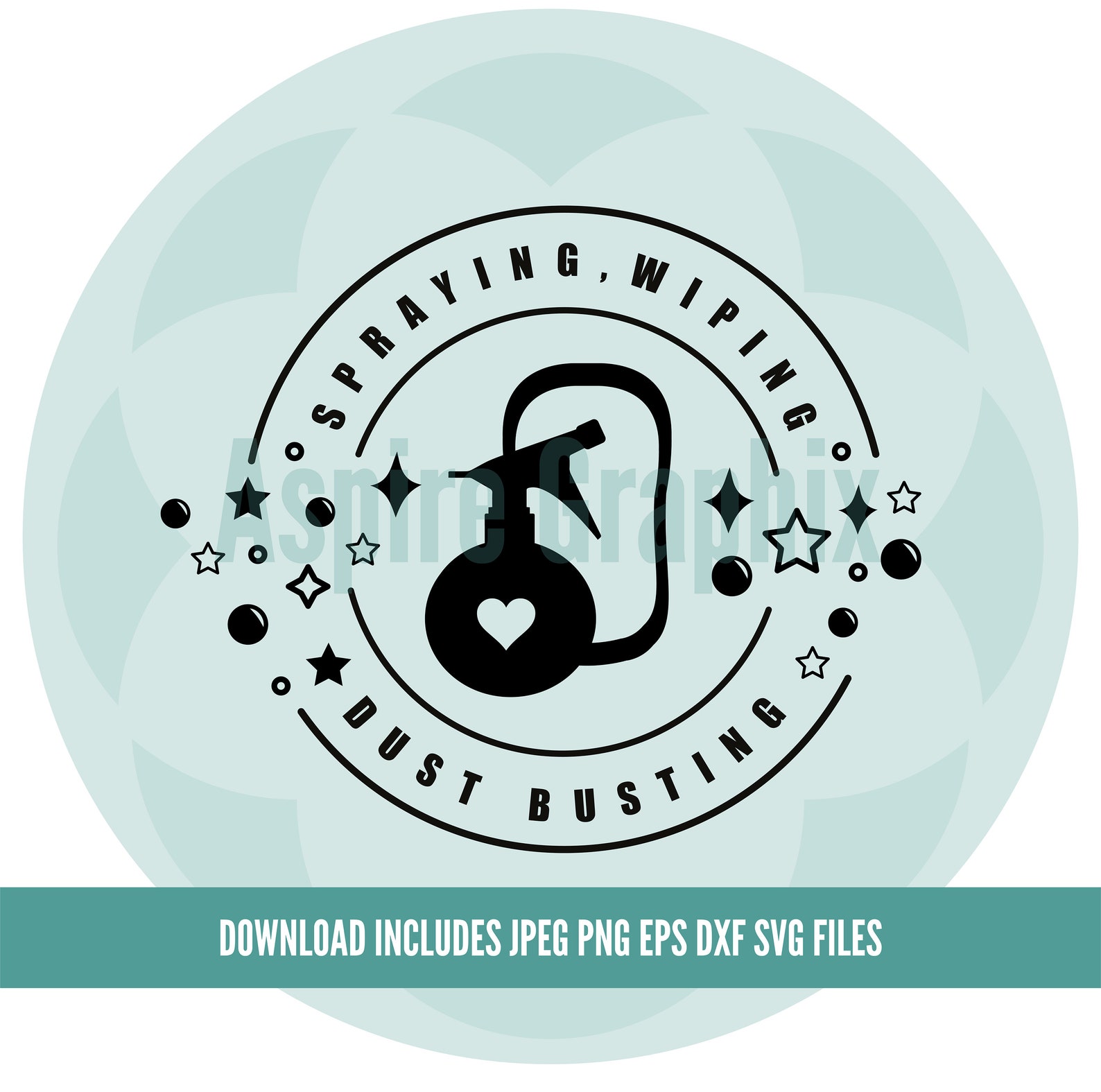 Cleaning Svg, Cleaning Service Logo Svg, Cleaning Cut Files, Files for ...