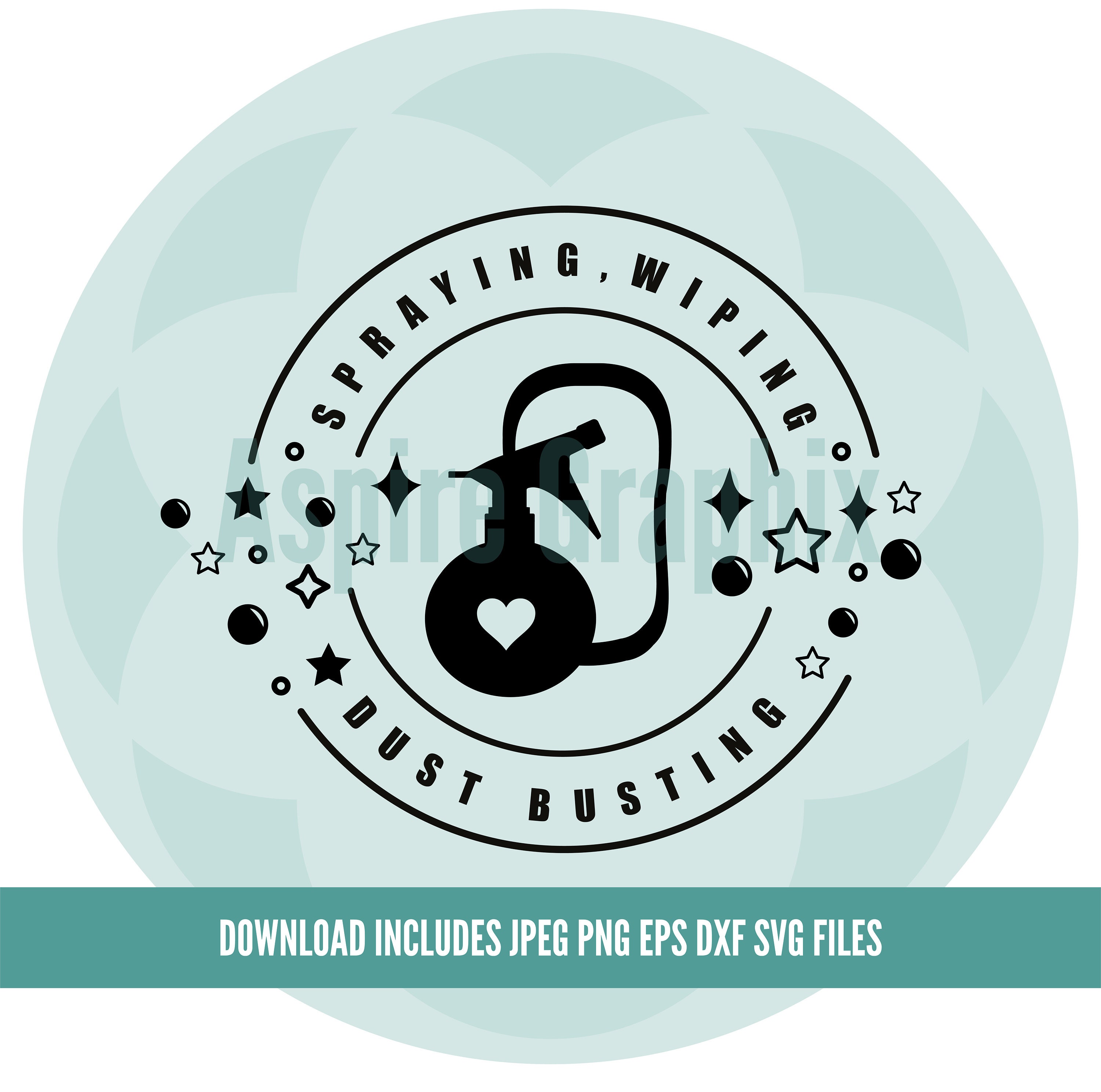 Cleaning Svg, Cleaning Service Logo Svg, Cleaning Cut Files, Files for ...