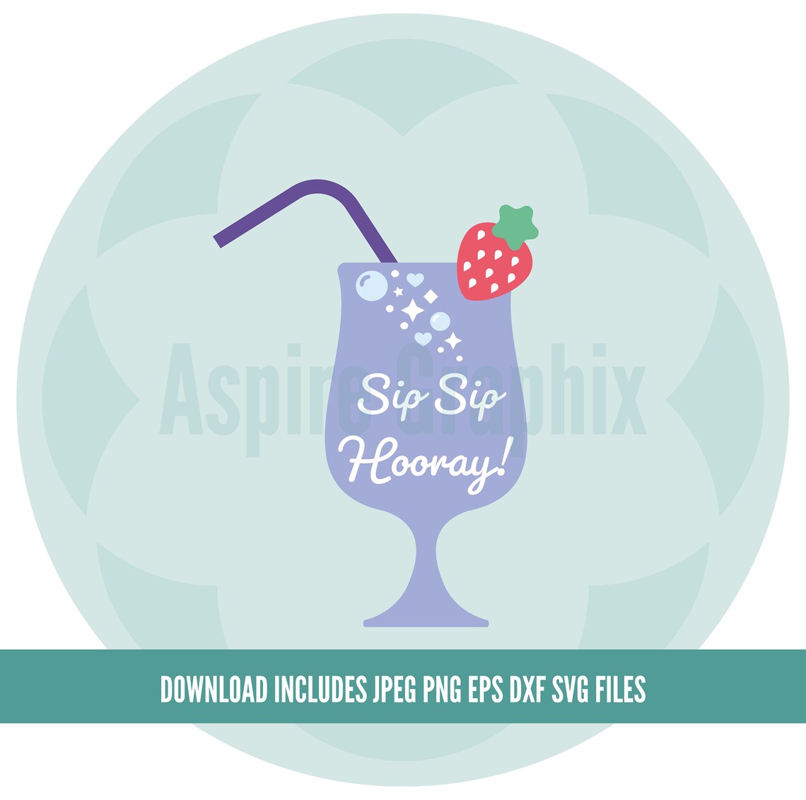 Sip Sip Hooray SVG Cocktail SVG Cricut Gin Svg Bar Svg - Etsy Hong Kong