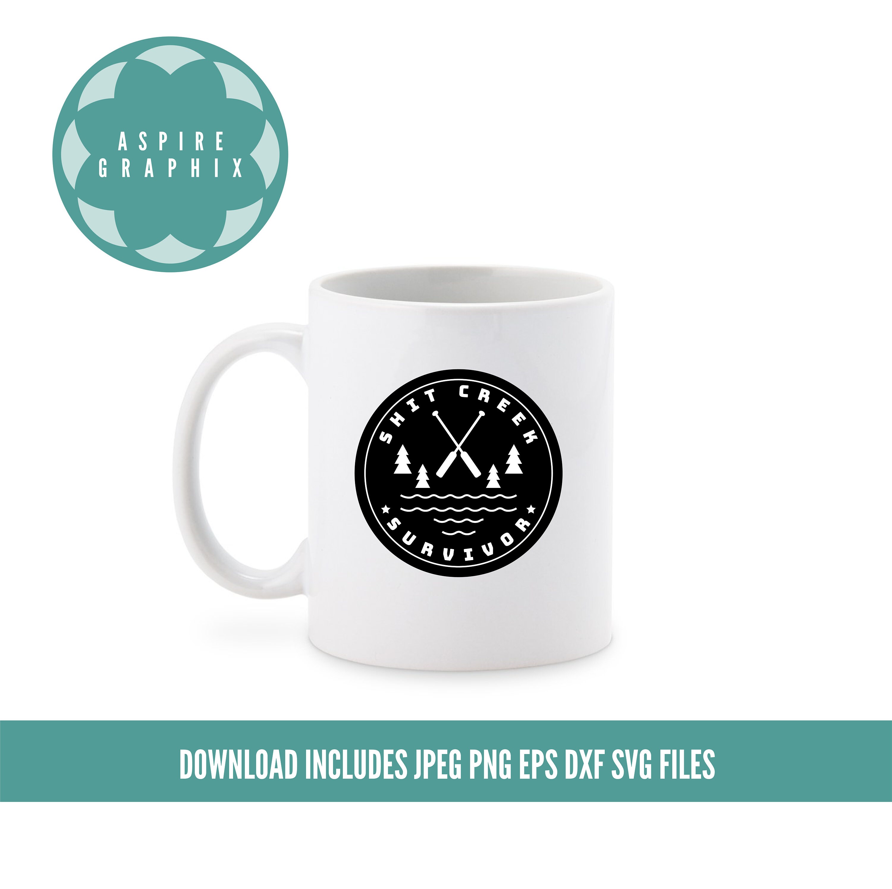 Trouble Svg Captain Svg Shit Creek Svg Boats Svg Sailing - Etsy