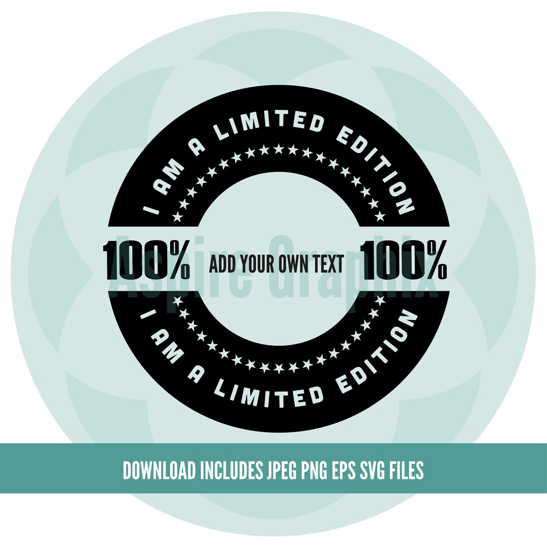 Limited Edition SVG, Limit Svg,motivational SVG, Tshirt Designs SVG ...