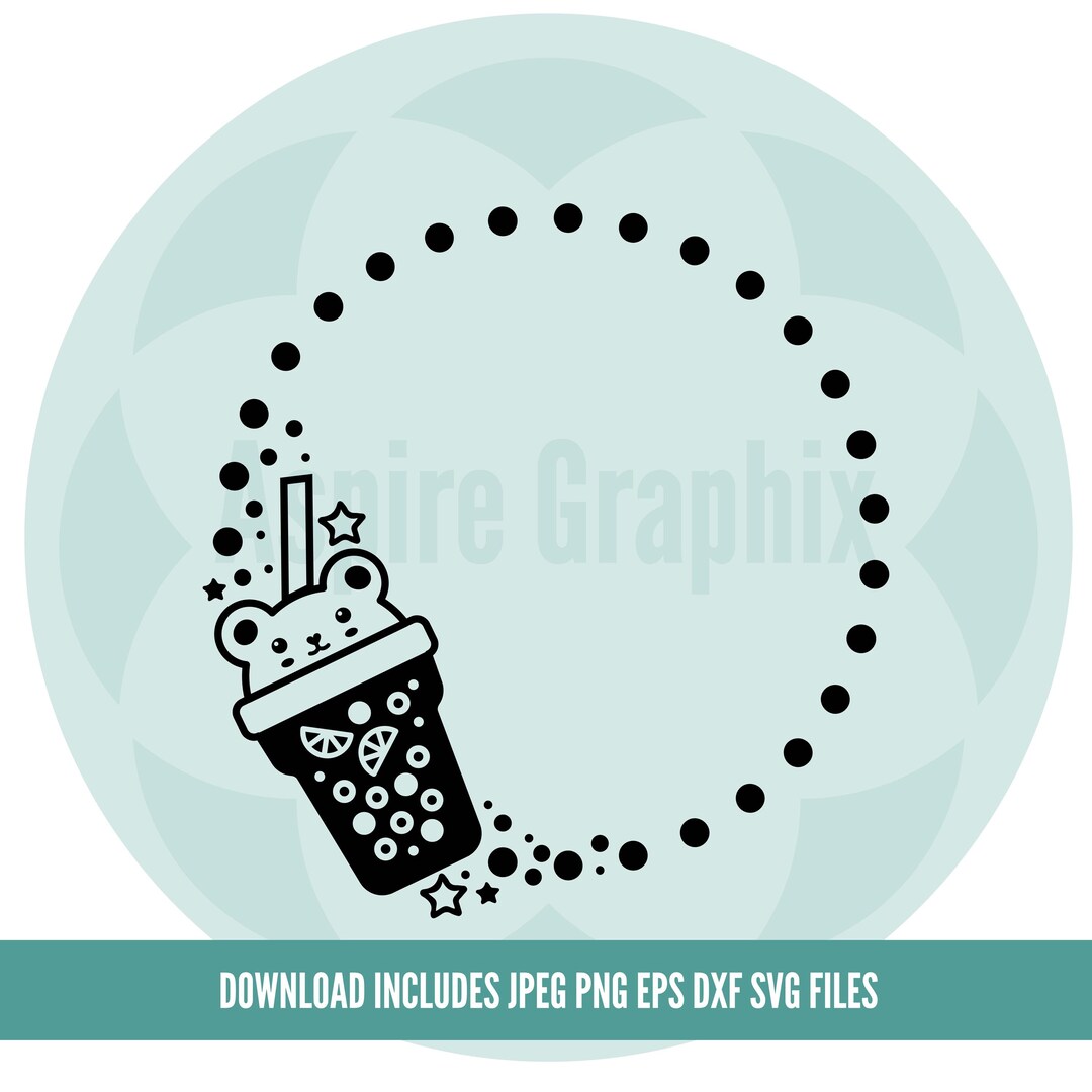 Bubble Tea Svg, Boba Tea Svg, Bubble Tea Clipart, Boba Cup Svg, Cup Svg ...