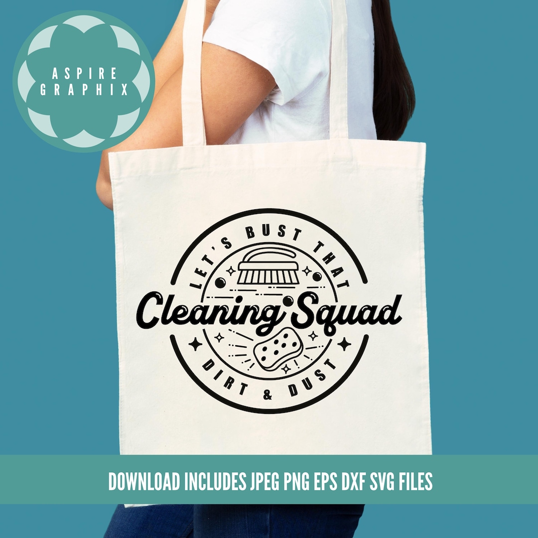 Cleaning Svg, Cleaning Service Logo Svg, Cleaning Cut Files, Files for ...