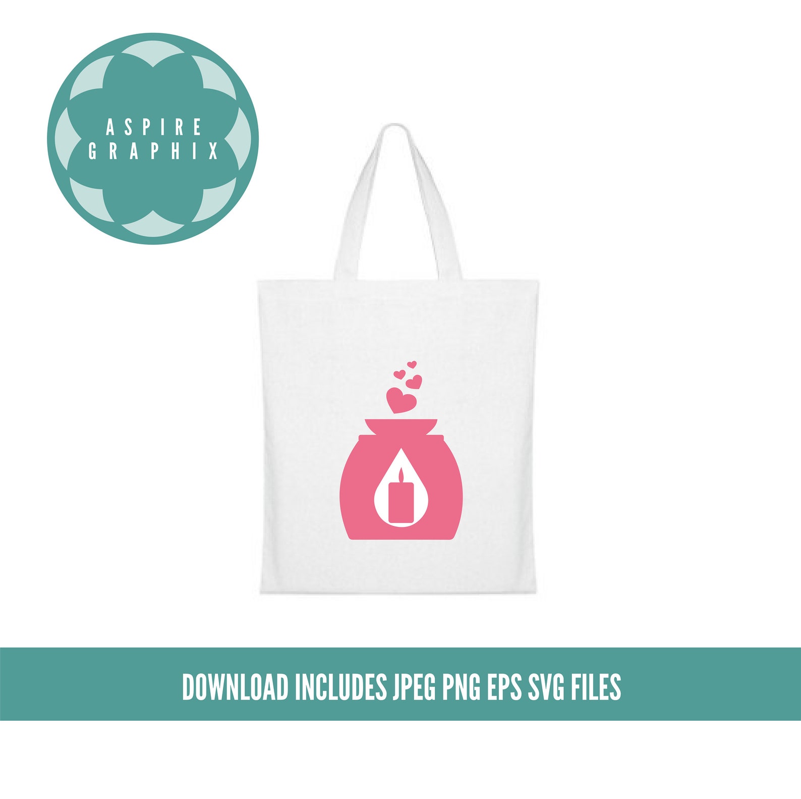 Wax Melt Burner File, Snap Bar Svg, Wax Melt Svg, SVG File, Hearts Wax ...