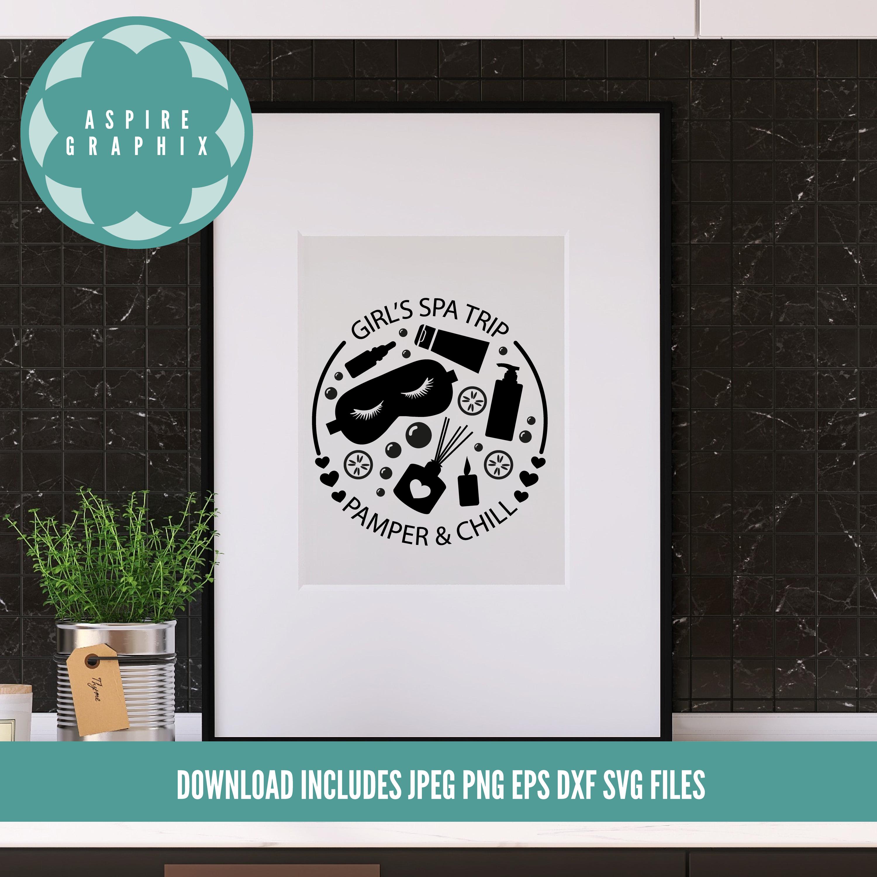 Spa Day Svg, Spa Squad Svg, Self Care Svg, Girls Spa Trip Svg, Birthday ...