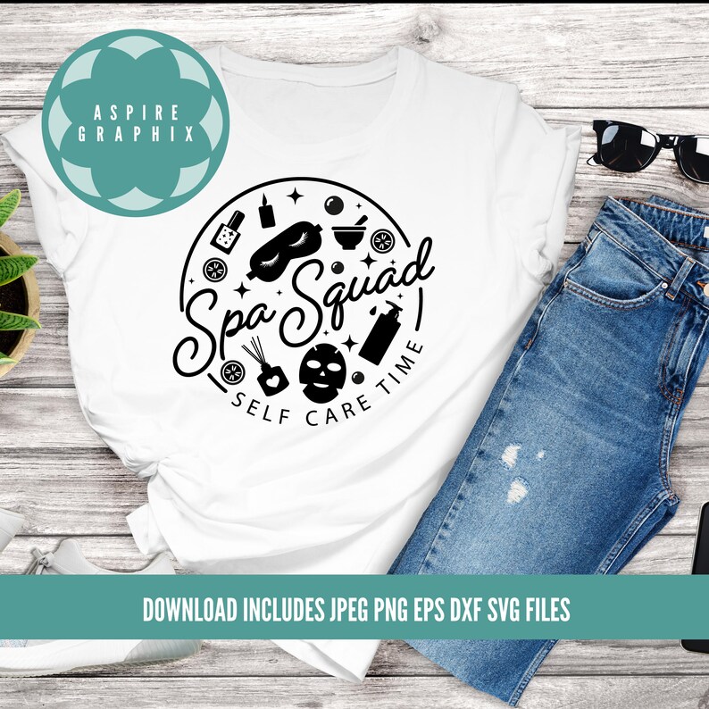 Spa Svg, Spa Day Svg, Spa Squad Svg, Self-care Svg, Girls Spa Trip Svg ...