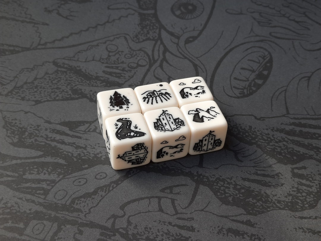 Map Generator Dice Set Worldbuilding Tool for Dnd, Fantasy Cartography ...