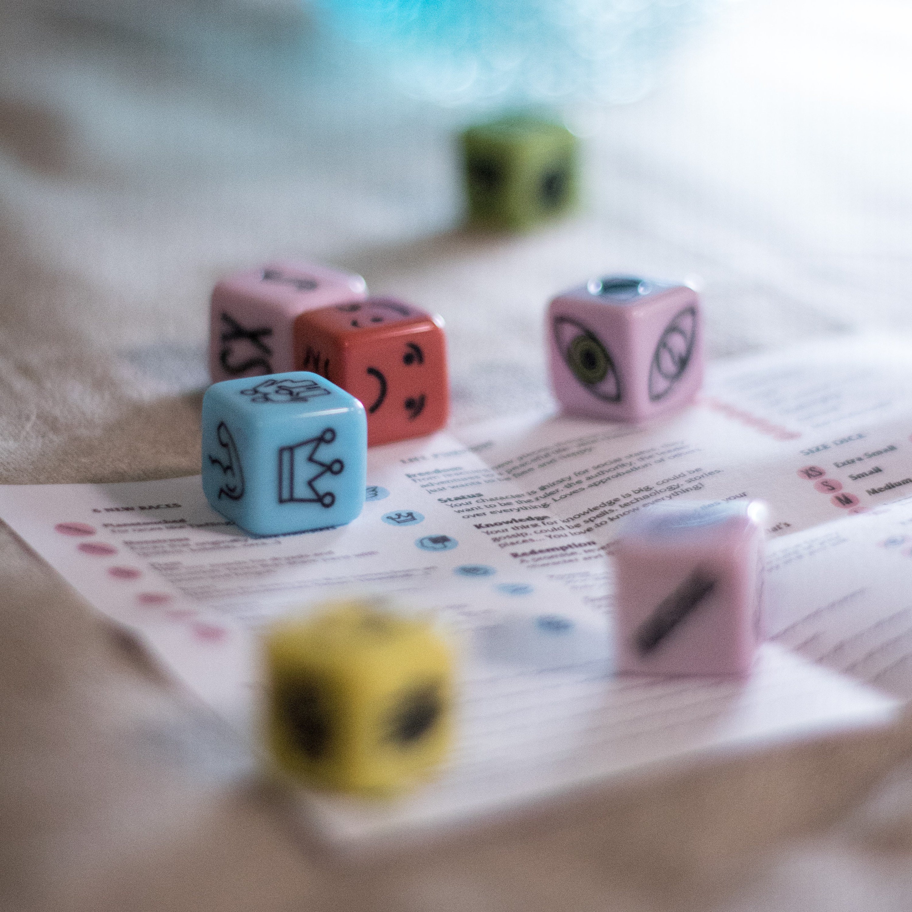 EXPANSION SET Randice Dnd Random Character Generator Dice Set | Etsy