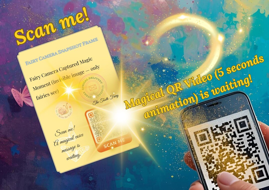Tooth Fairy Letter for Boys | Magical QR Video | Personalized ...