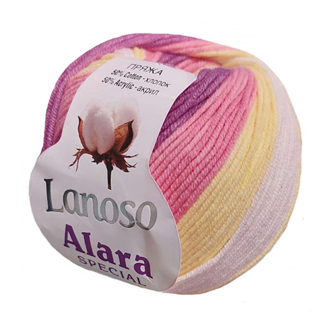 8 / Eight / Skeins Variegated Yarn by Lanoso Alara Special - Etsy