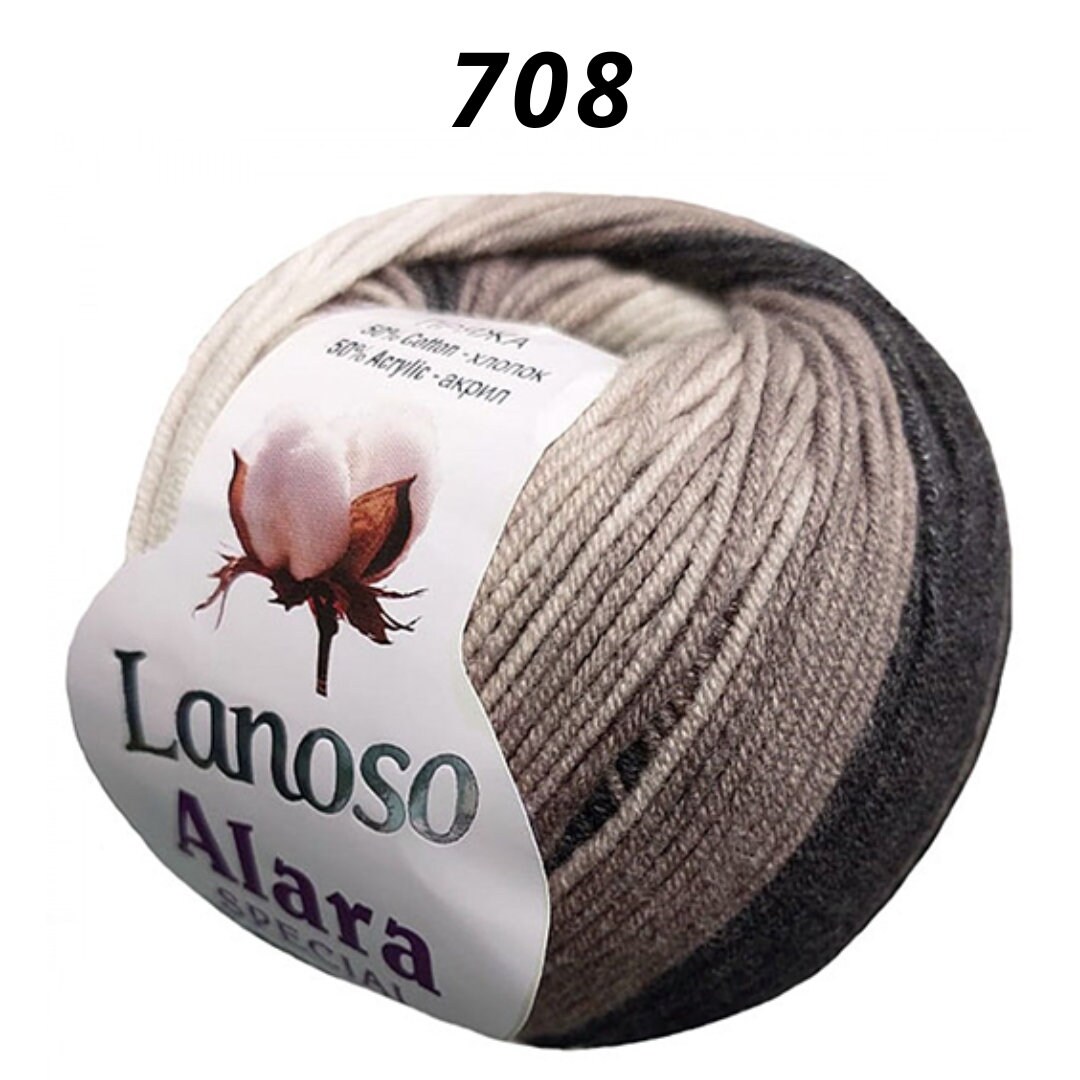 8 / Eight / Skeins Variegated Yarn by Lanoso Alara Special - Etsy