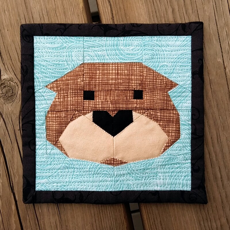 Otter Quilt Pattern - Etsy