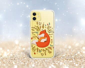 Mom and Baby Fox | Etsy