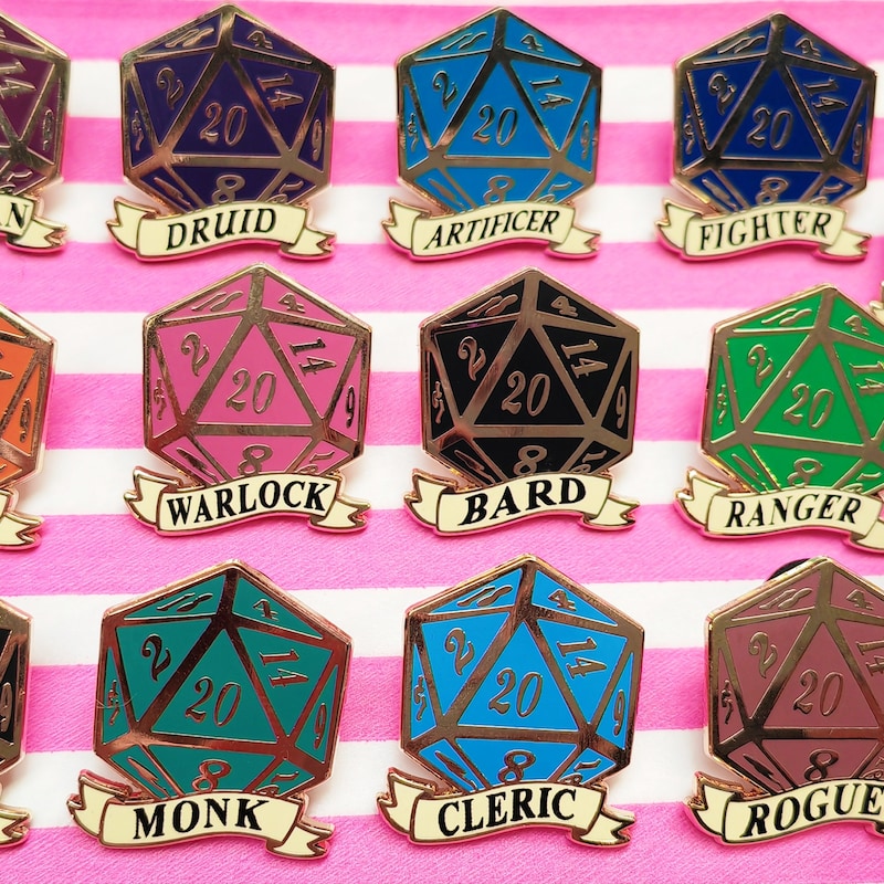 Dnd Pin - Etsy